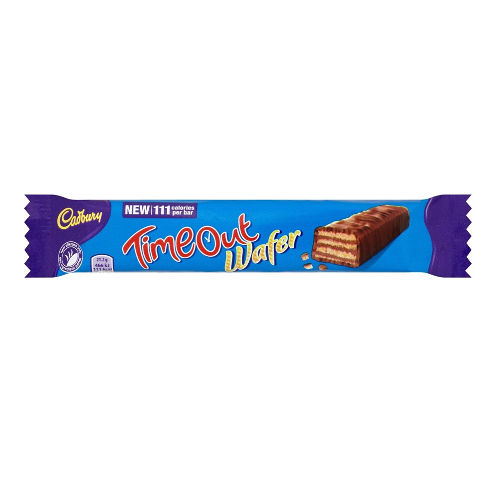 Cadbury TimeOut Wafer - 78x18g [1 finger] bars - Go Jumbo