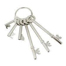FK Fire Brigade Keys - 1 set [6 keys] - Go Jumbo