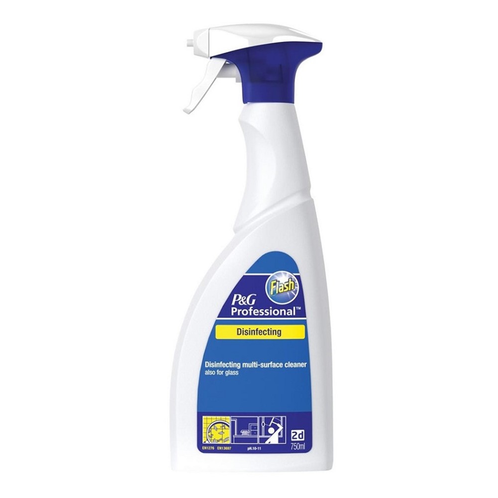 Flash PRO Spray Disinfecting Multi-Surface & Glass - 750ml spray - Go Jumbo