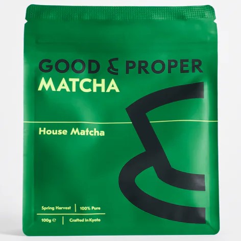 Good & Proper Matcha House Blend - 100g pouch - Go Jumbo