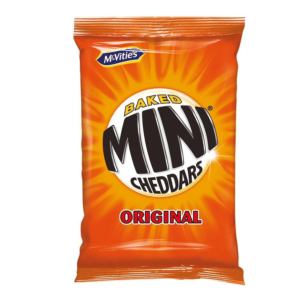 Jacob's Mini Cheddars - 30x50g packets - Go Jumbo