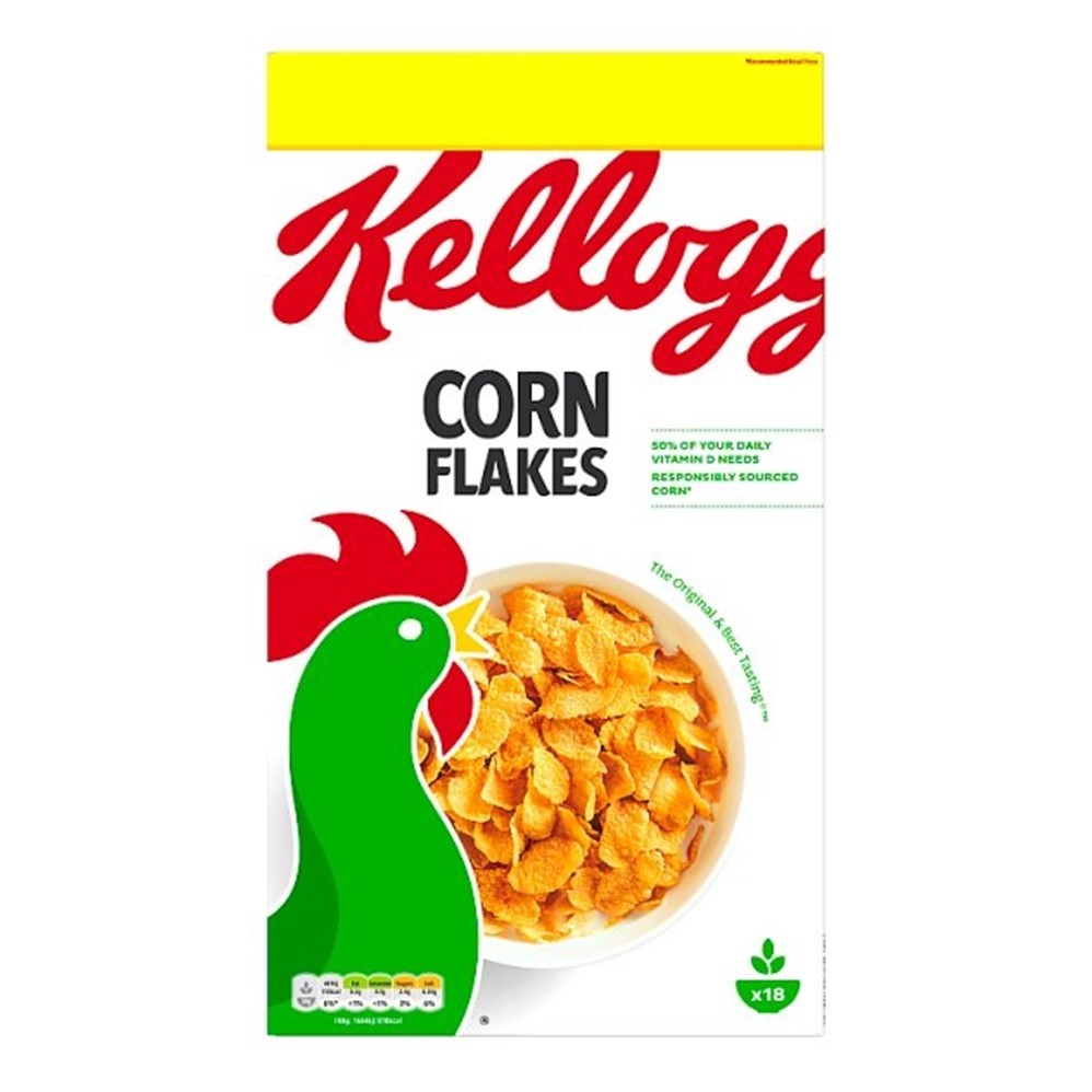 Kellogg's Corn Flakes - 450g box - Go Jumbo