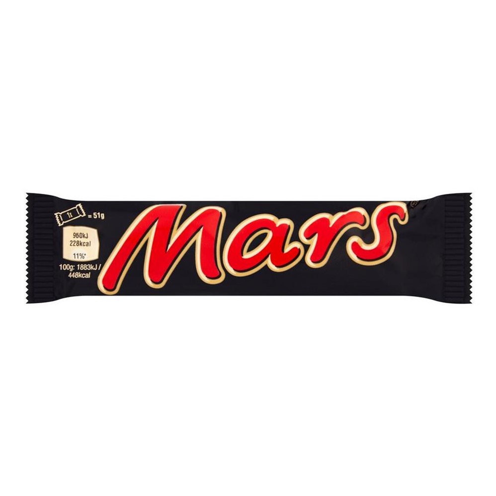 Mars Bars - 48x51g bars - Go Jumbo