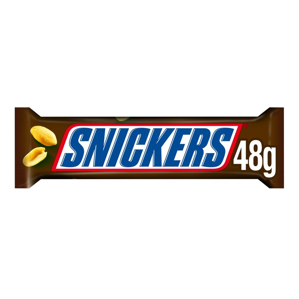 Mars Snickers - 48x48g bars - Go Jumbo