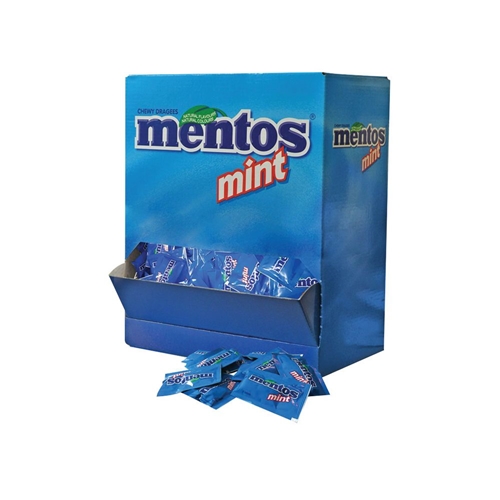 Mentos Chewy Mints - 700 individually wrapped in dispenser - Go Jumbo